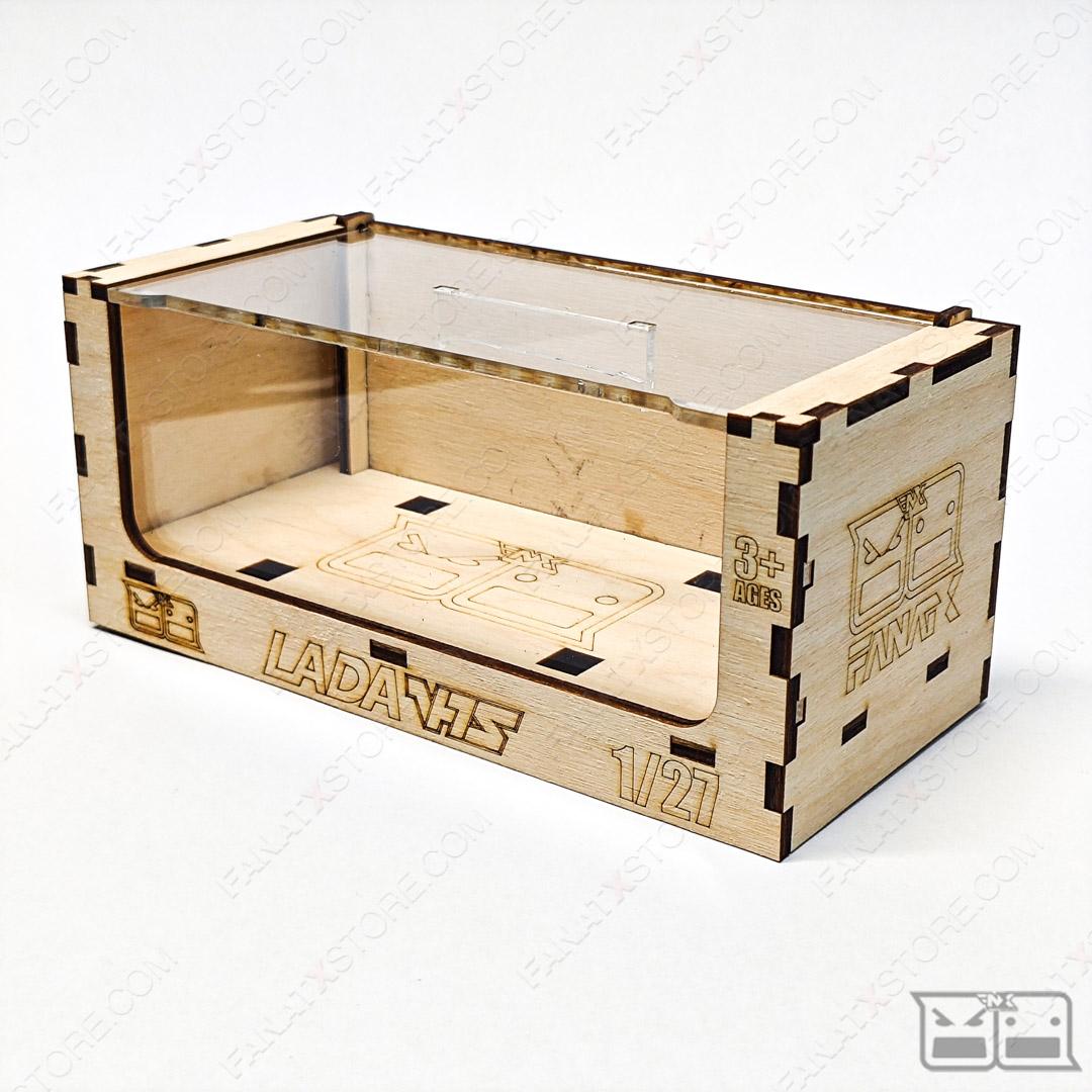 Vitrin doboz LADA VFTS 1:27 játék-modell autóhoz FanatXstore