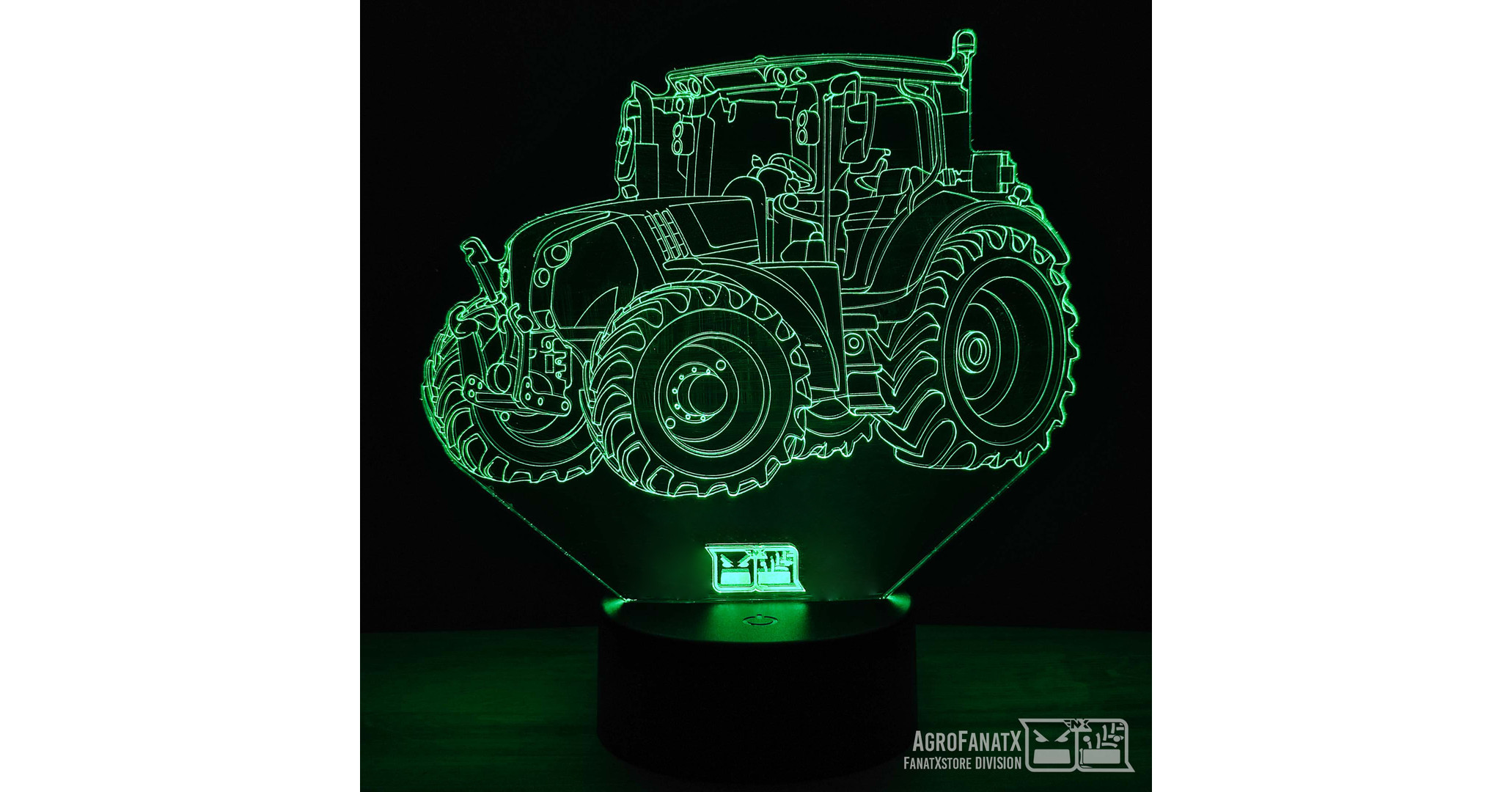 3D Dekor led lámpa XL Traktoros CLAAS Arion 650 | AGRO FanatX