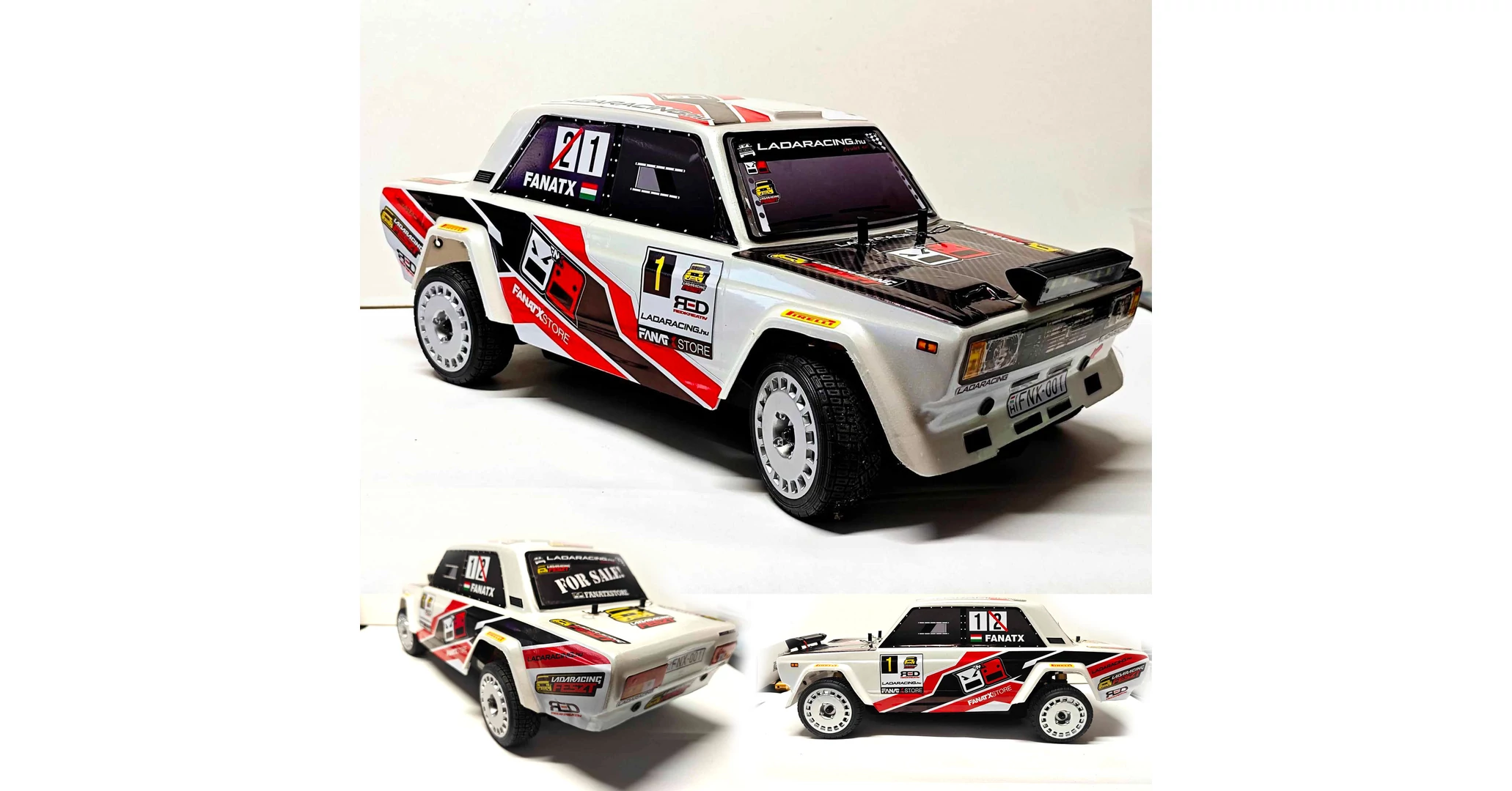 RC modellautó LADA VFTS 1:10 elektro onroad 100%RTR 4WD 2,4GHz ...