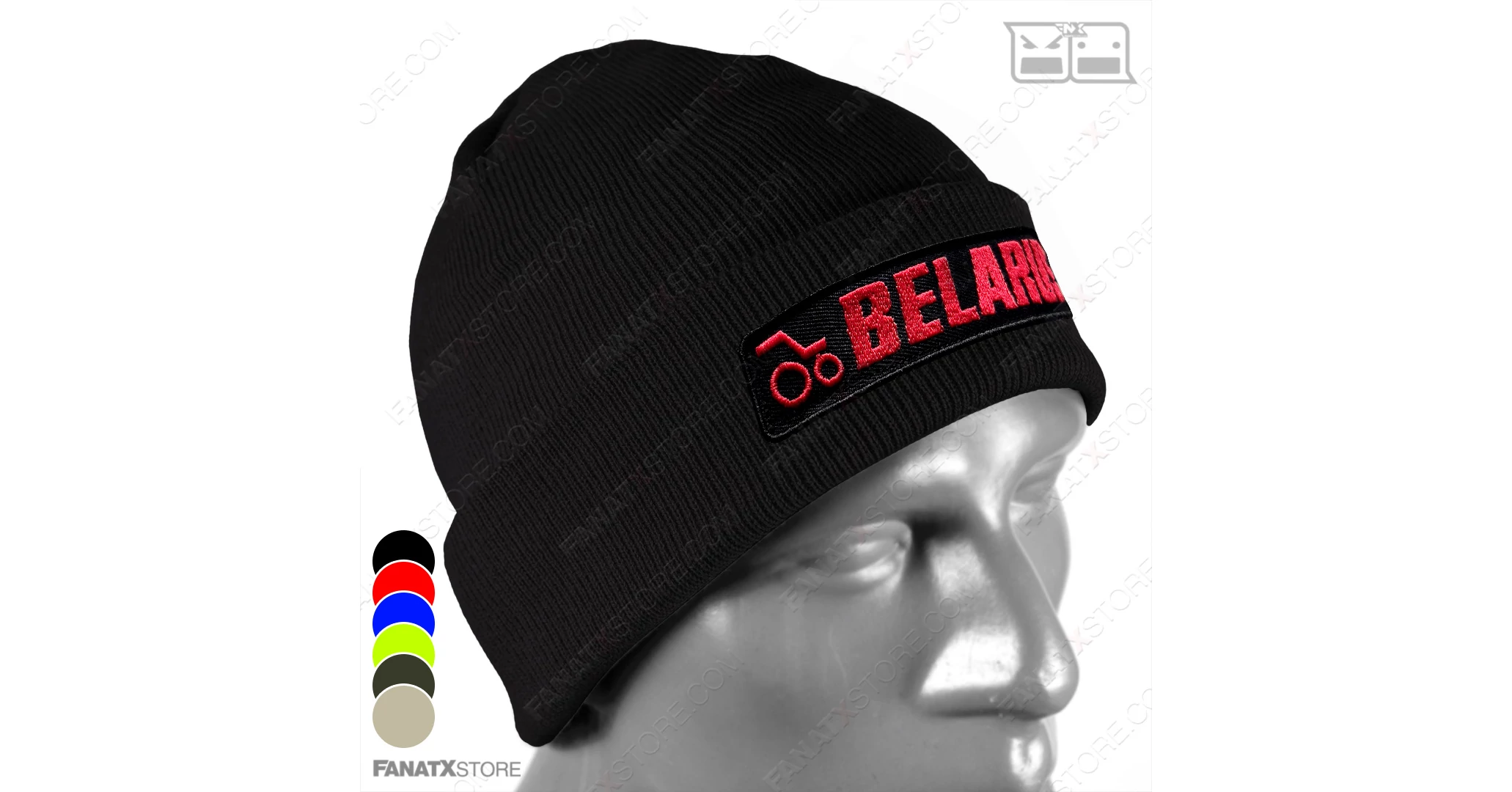 Kötött sapka BELARUS-MTZ | hímzett - FanatXstore