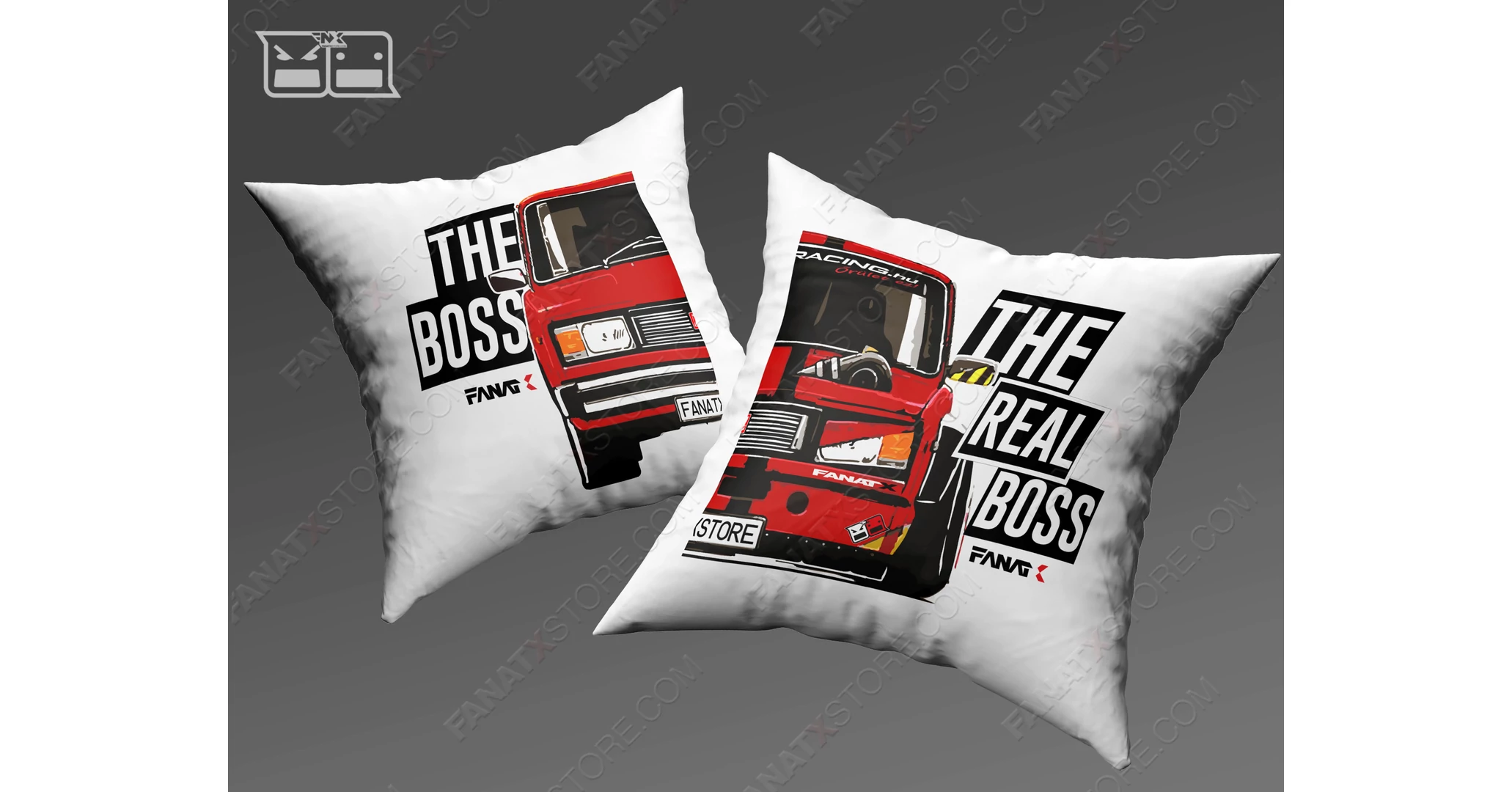 Páros párna - LADA BOSS - REAL BOSS (2db 40x40cm) | FanatXstore
